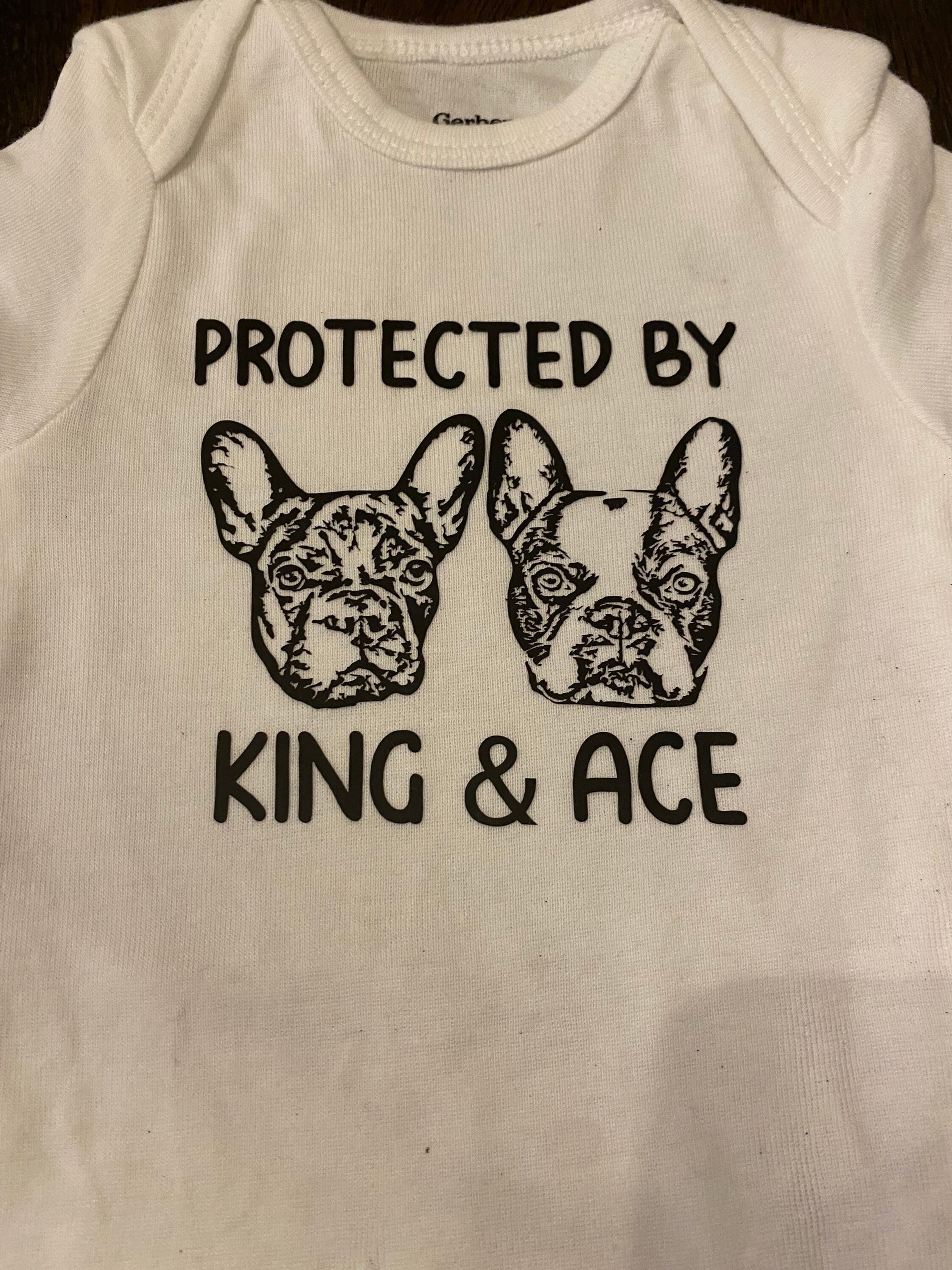 Personalized Pet Onesie Customized Bodysuit Protected by - Etsy