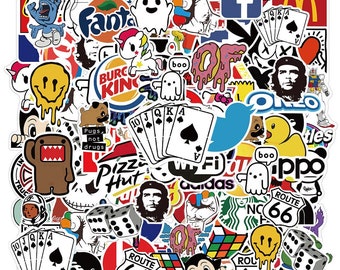 Cool Logo Stickers - Etsy