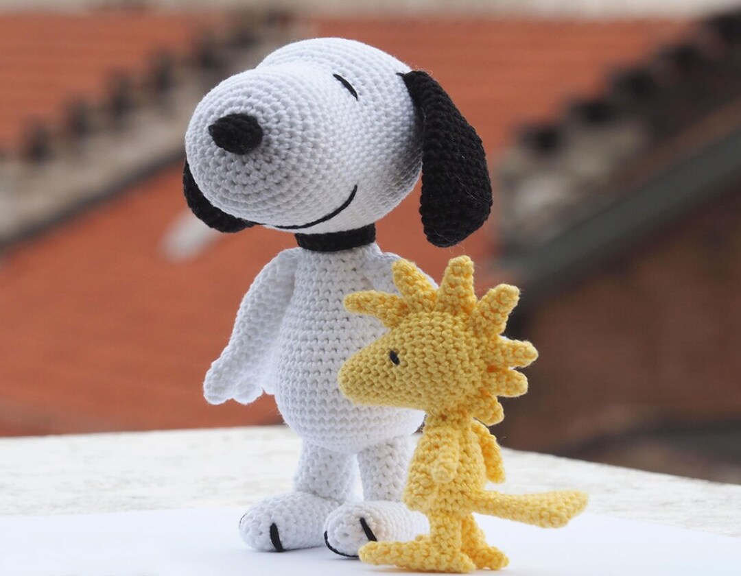 Snoopy and Woodstock Amigurumi Crochet Pattern Bundle PDF - Etsy