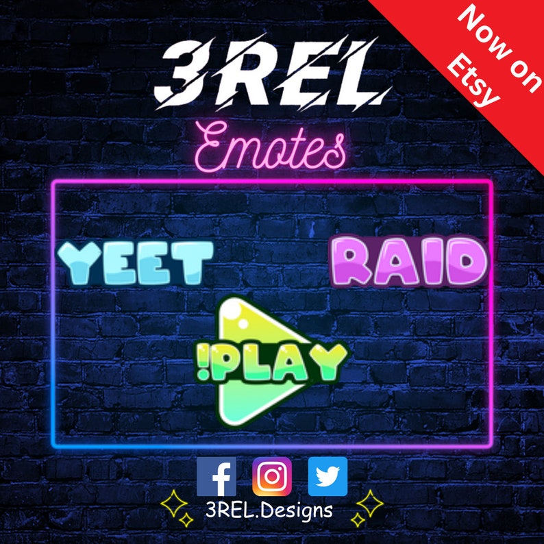 Cute Text Emotes - Etsy