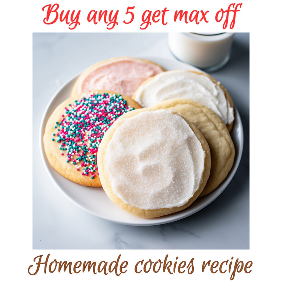 Soft Chewy Sugar Cookies Recipe | Gourmet Delicious Stuffed Bakery ...