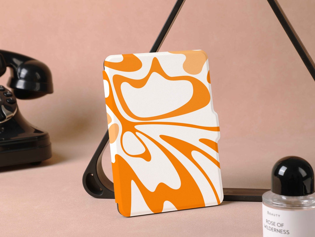 Orange Butterfly Cutout Personalization Kindle Paperwhite Case, All-new ...