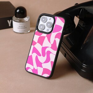 Distorted Cherry Candy Personalized iPhone Case for iPhone 15 14 13 12 ...