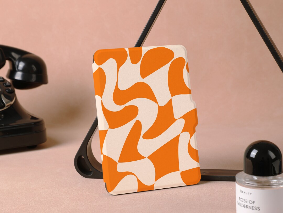 Distorted Orange Candy Personalization Kindle Paperwhite Case, All-new ...