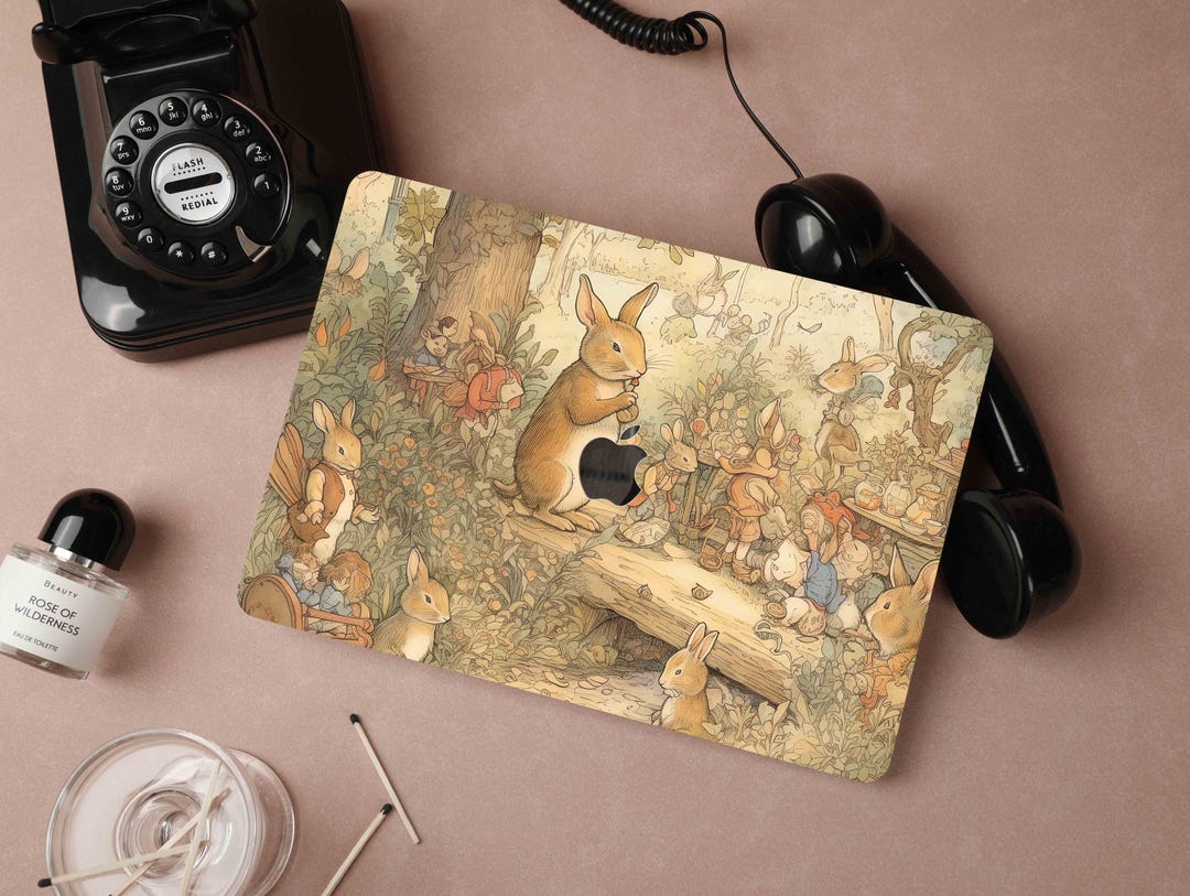 Bunny Kingdom Personalized MacBook Pro 14 Case M1 MacBook Air 13 ...