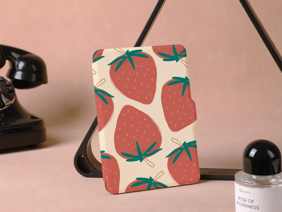 Cute Sweet Strawberry Personalization Kindle Paperwhite Case, All-new ...