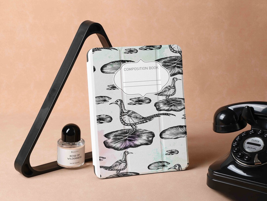 Lotus Leaf Bird iPad Case for iPad Air 5 iPad 10 10.9" 2022 iPad Pro 12 ...