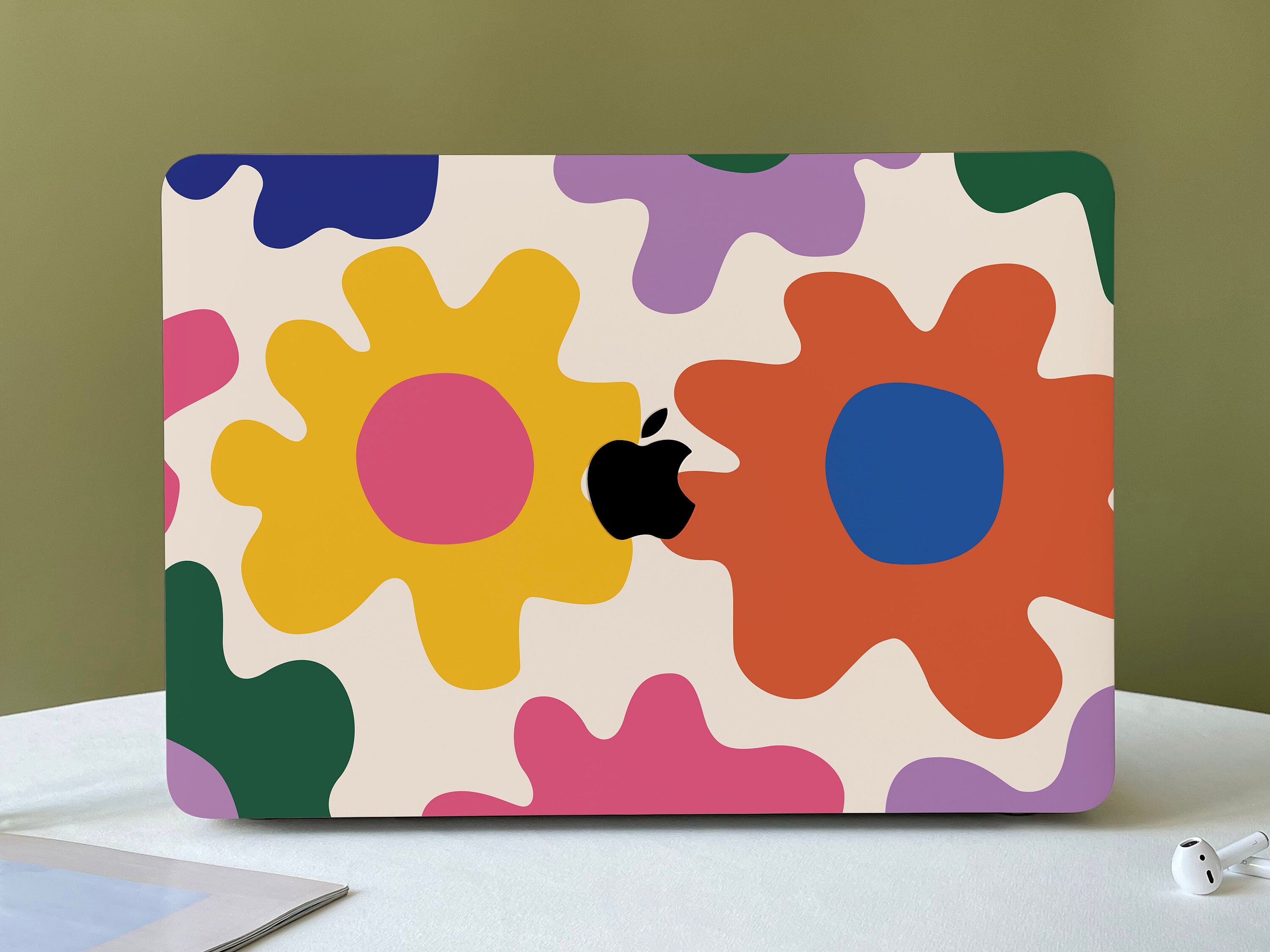 Lego Colored Flowers Personalized MacBook Pro 14 Case M1 - Etsy