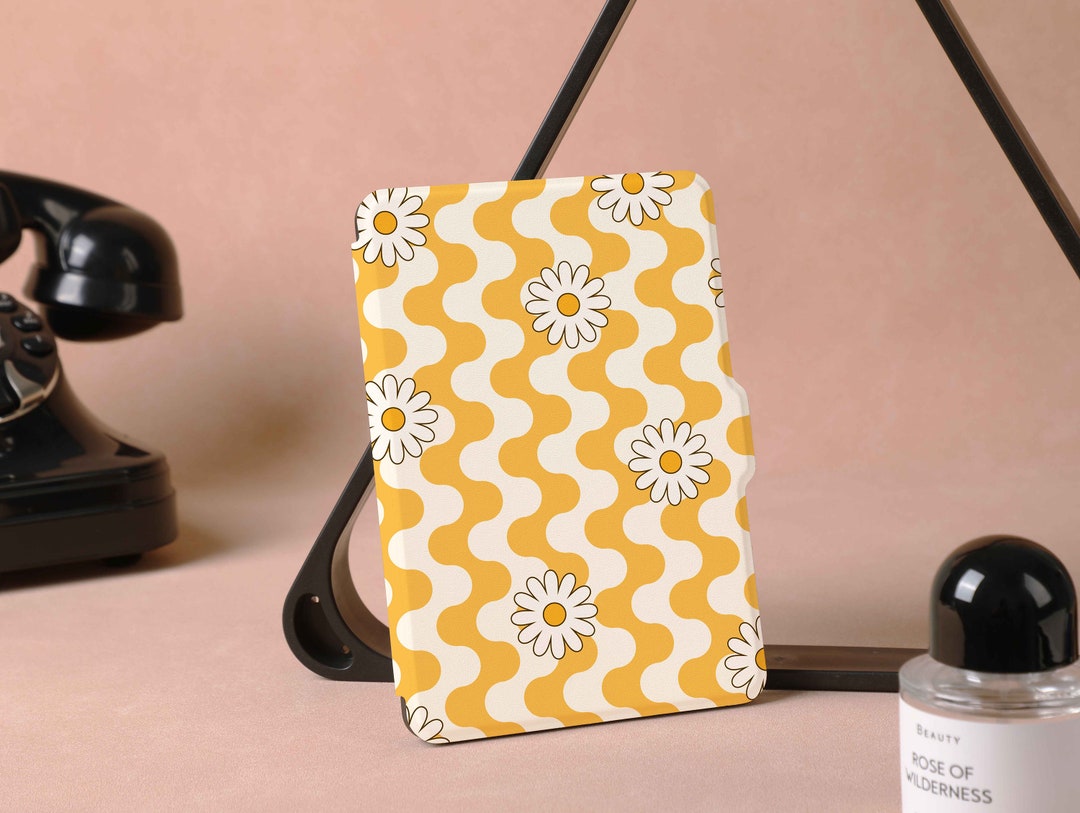 Yellow Water Ripplel Personalization Kindle Paperwhite Case, All-new ...