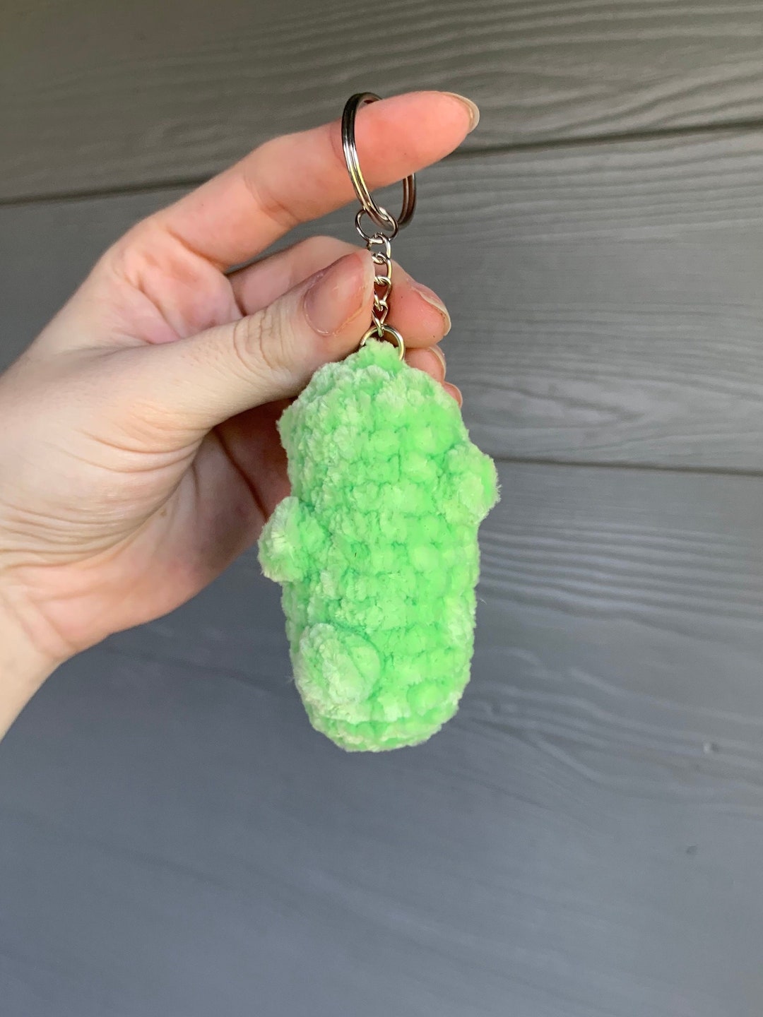 Pickle Keychain ~ Gift ~ Crochet ~ Toy ~ Custom - Etsy