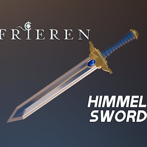Frieren at the Funeral | Himmel Sword - Files for 3D PRINTING - Etsy