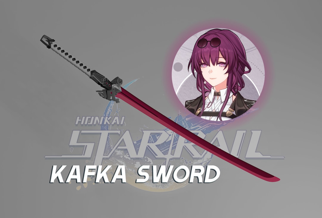 Honkai: Star Rail | Kafka Sword - Files for 3D PRINTING - Etsy