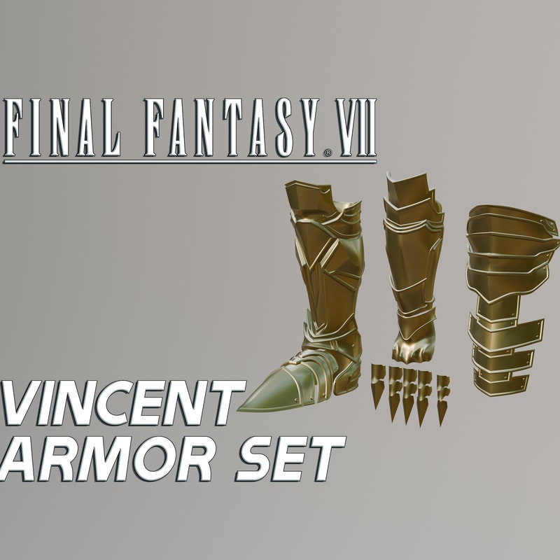 Vincent Ff7 Print - Etsy UK