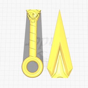 Overwatch | Kiriko Bundle - Kunai and Kitsune Mask | Files for 3D ...