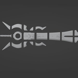 Auron's Masamune | Final Fantasy X | Files for 3D PRINTING - Etsy