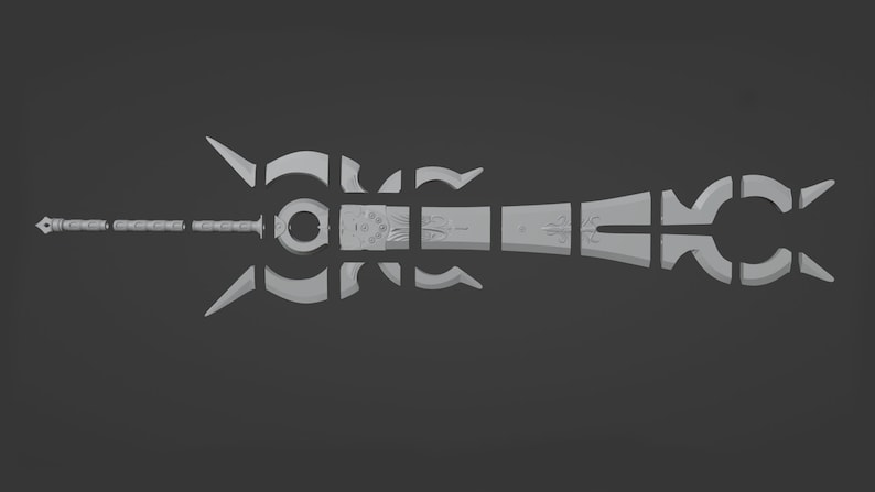 Auron's Masamune | Final Fantasy X | Files for 3D PRINTING - Etsy
