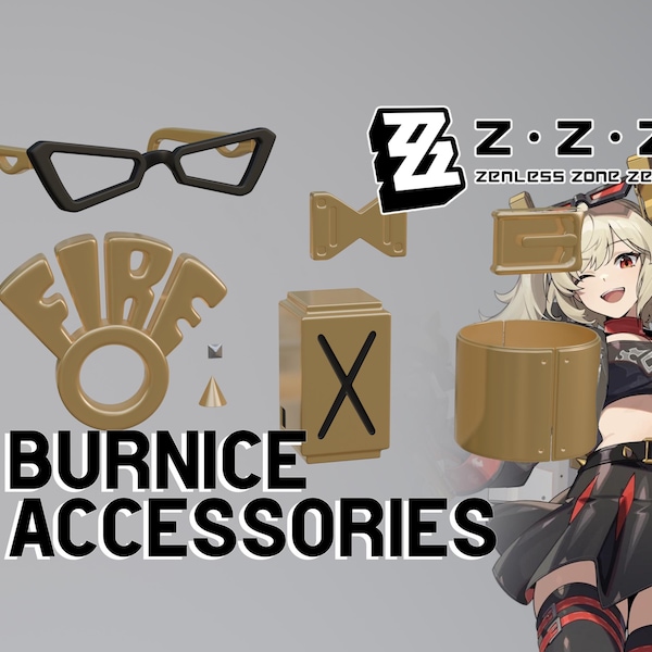 Zzz Burnice Cosplay - Etsy
