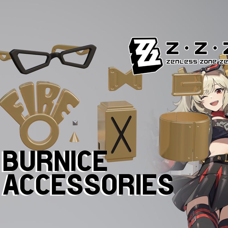 Burnice Cosplay - Etsy