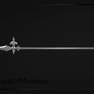 Final Fantasy XVI | Dion Lesage's Spear- Files for 3D PRINTING - Etsy