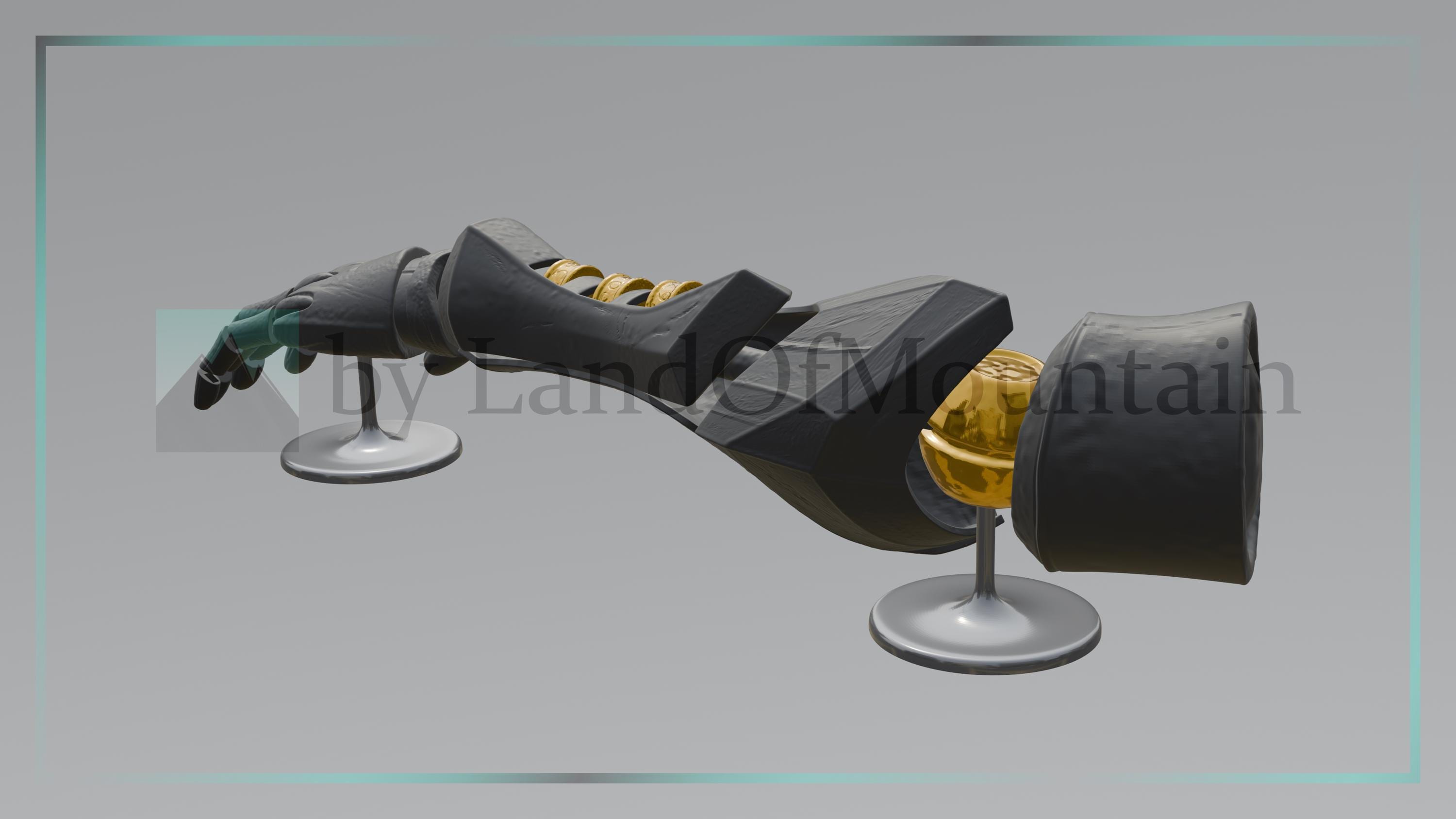 Clair Obscur: Expedition 33 | Gustave's Arm Statue - Files for 3D ...