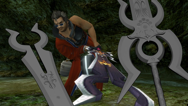 Auron's Masamune Final Fantasy X Files for 3D PRINTING - Etsy
