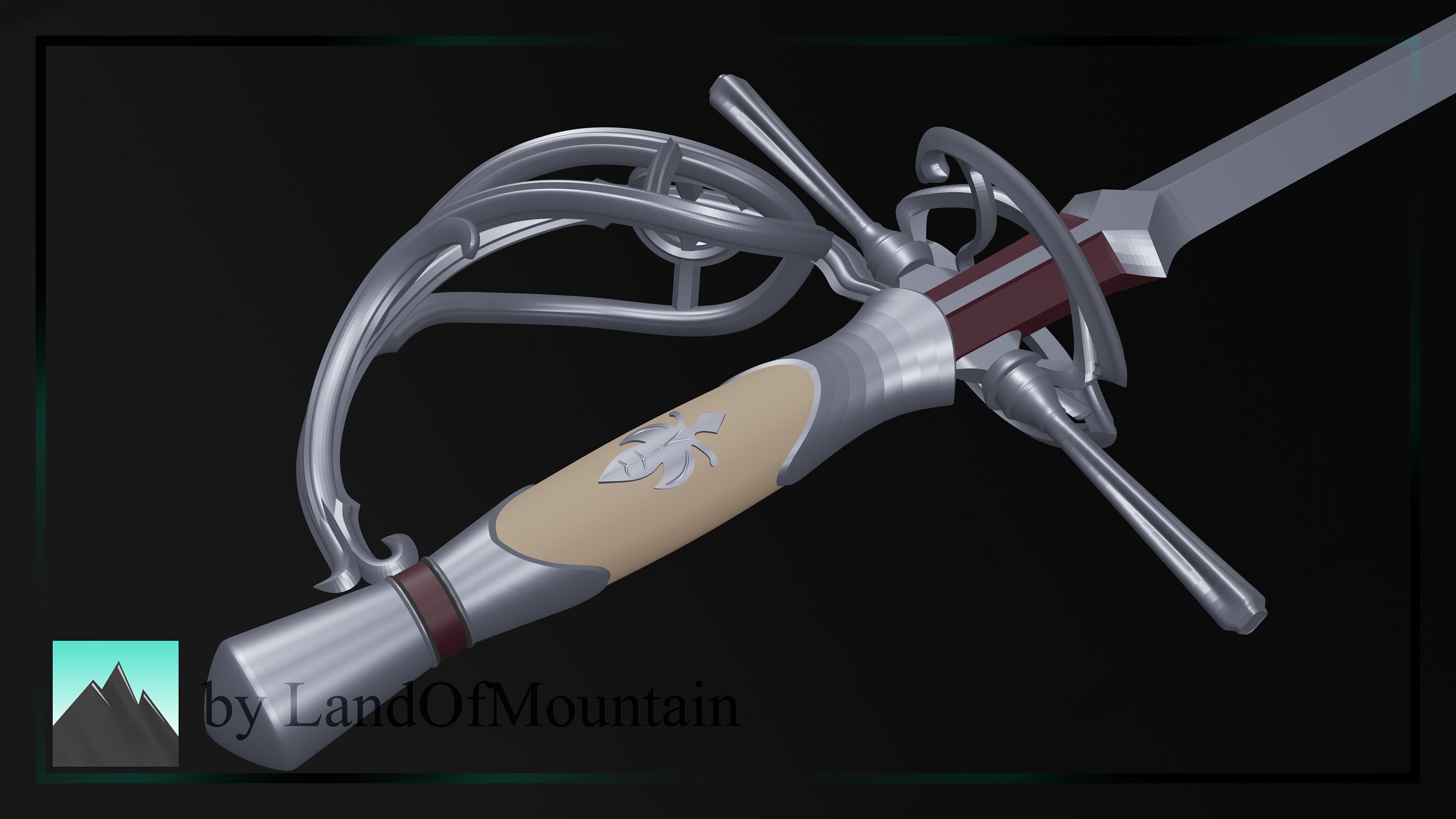 Final Fantasy XVI Jill Warrick's Rapier Files for 3D - Etsy