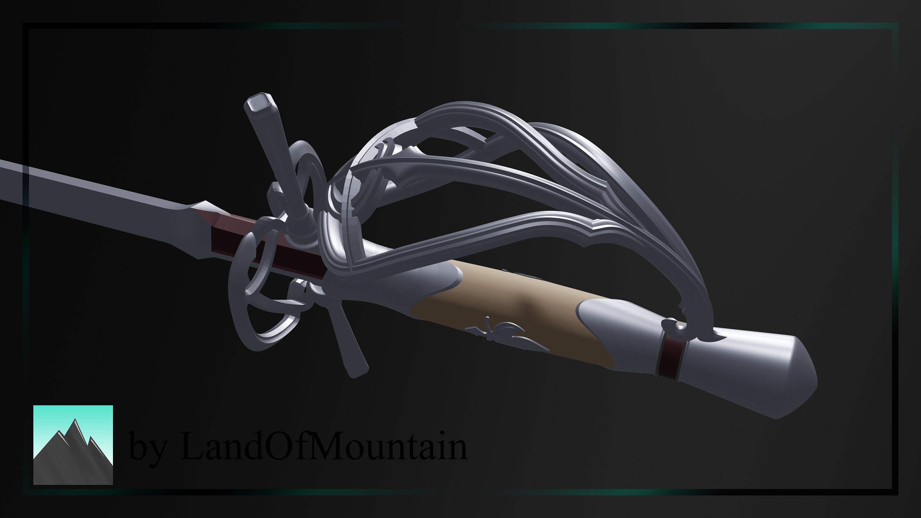 Final Fantasy XVI | Jill Warrick's Rapier - Files for 3D PRINTING - Etsy