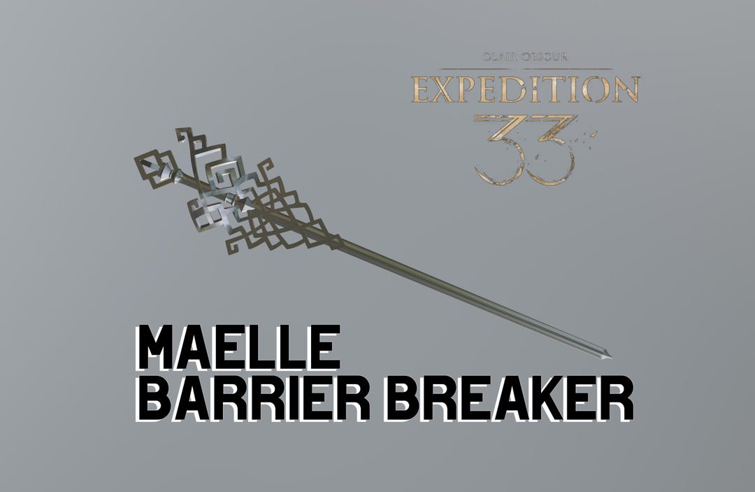 Clair Obscur: Expedition 33 | Maelle's Barrier Breaker - Files for 3D ...