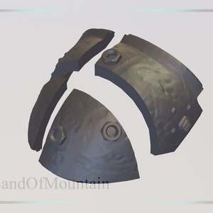 Final Fantasy VII | Cloud Strife's Armor Set - Files for 3D PRINTING - Etsy