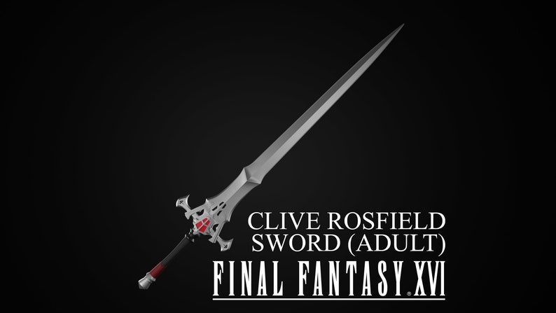 Final Fantasy XVI / Espada Invictus de Clive Rosfield - Etsy España