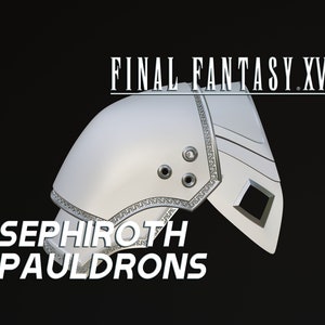 Final Fantasy VII | Sephiroth's Pauldrons - Files for 3D PRINTING - Etsy