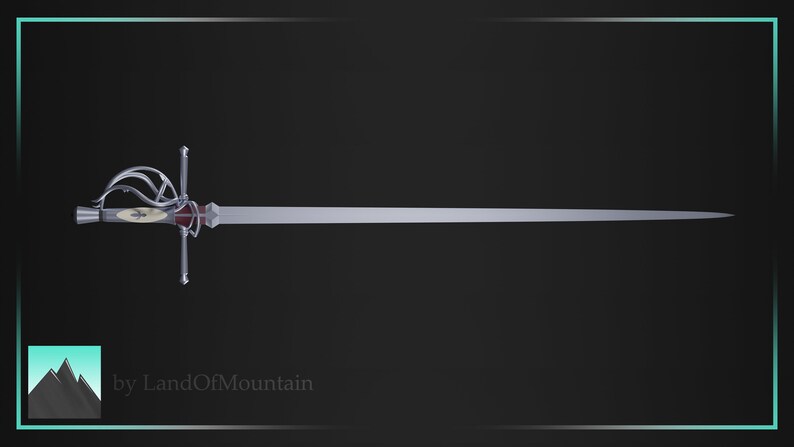 Final Fantasy XVI Jill Warrick's Rapier Files for 3D - Etsy