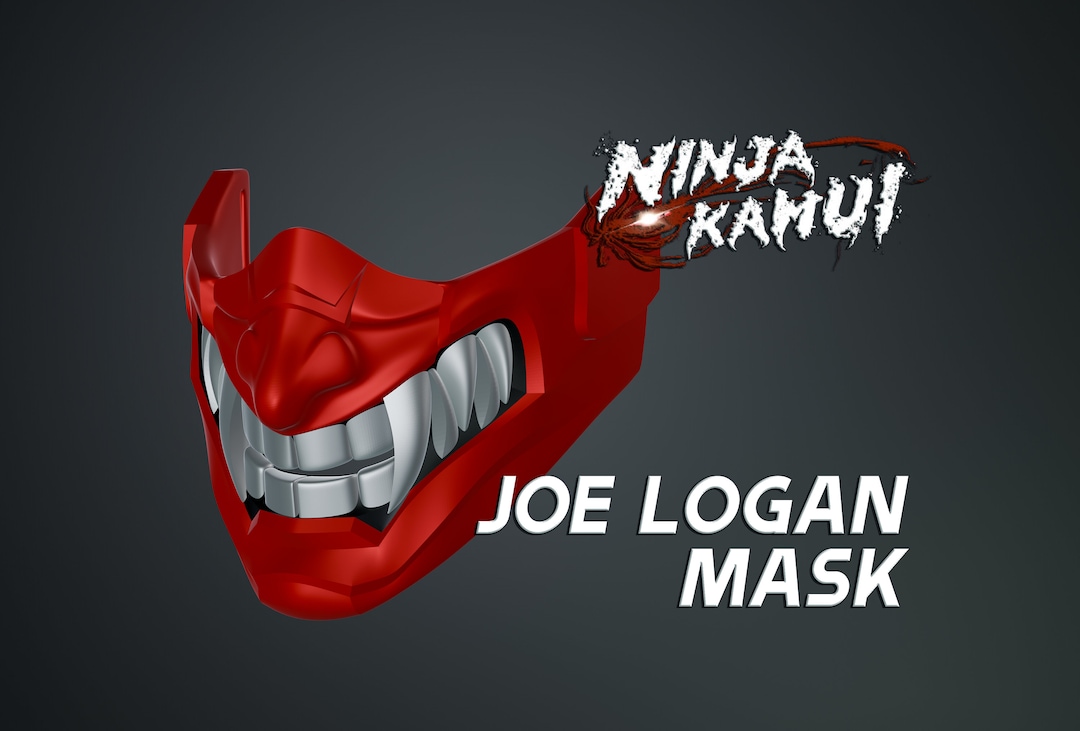 Ninja Kamui | Joe Logan Mask - Files for 3D PRINTING - Etsy