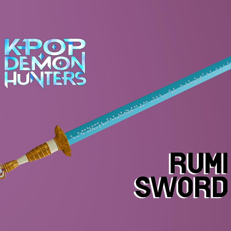 Rumi sword demon hunters - Etsy España