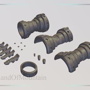 Final Fantasy VII | Cloud Strife's Armor Set - Files for 3D PRINTING - Etsy