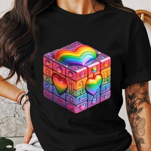 PNG Set Colorful Love Cube Digital PNG, Ready to Use Png,valentine Day ...