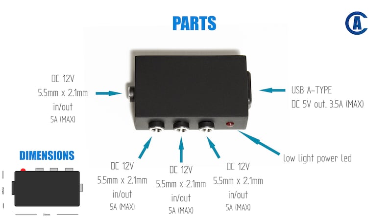 Power Box 12V for Telescope With USB - Etsy
