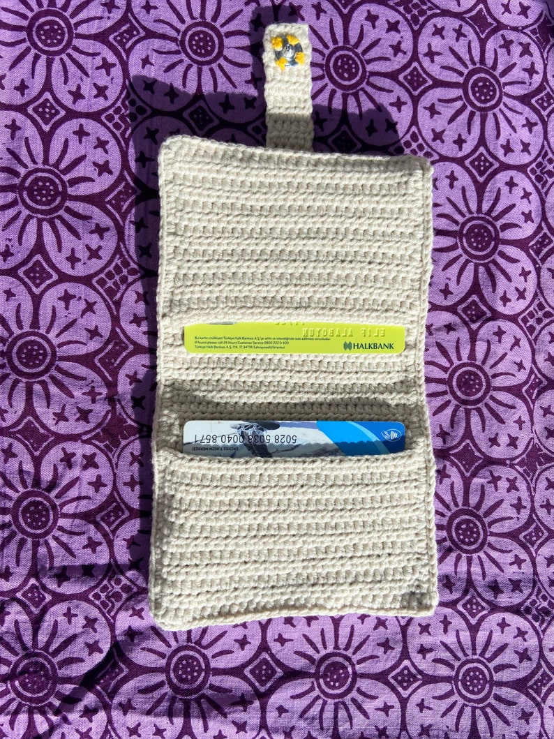 Crochet Sunflower Wallet - Cardholder - Etsy