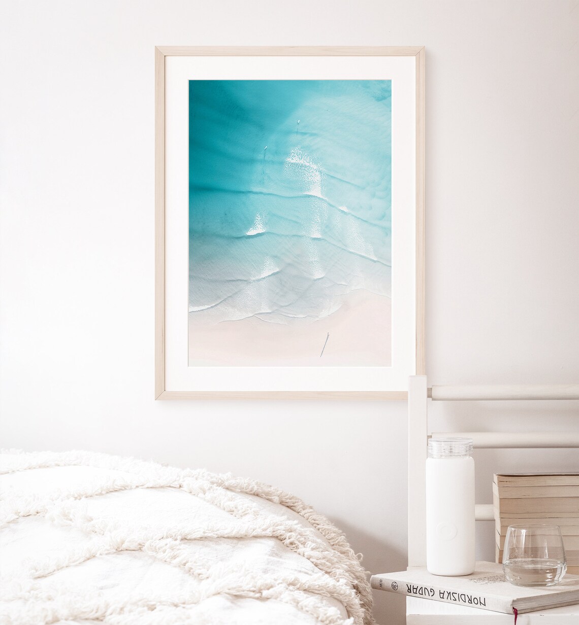 Ocean Waves Printable Wall Art, Coastal Beach Decor, Nautical Sea ...