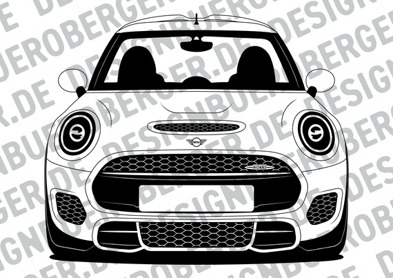 MINI John Cooper Works JCW Pro Front Digitale Datei Z.b. - Etsy