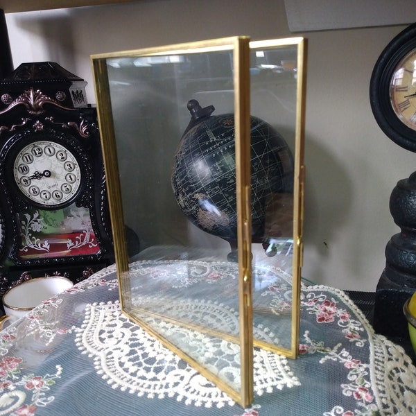 Double Glass Frame - Etsy