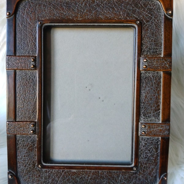Leather Photo Frame - Etsy