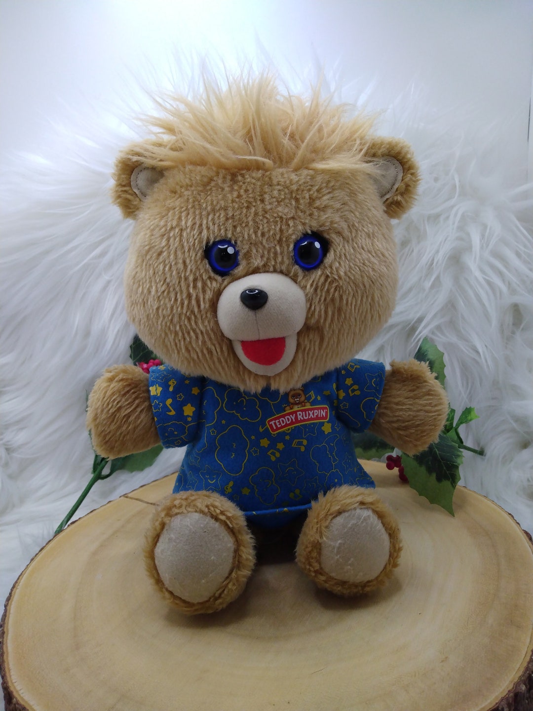 Teddy Ruxpin 2018 Remake of Original 1985 Talking Plush Hug and Sing ...
