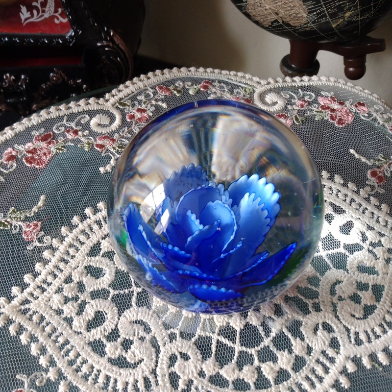 Flower Paperweight - Etsy