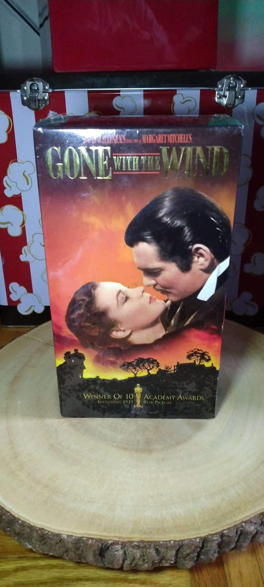 VHS Vintage Double VHS Cassette Boxset Gone With the Wind Factory ...
