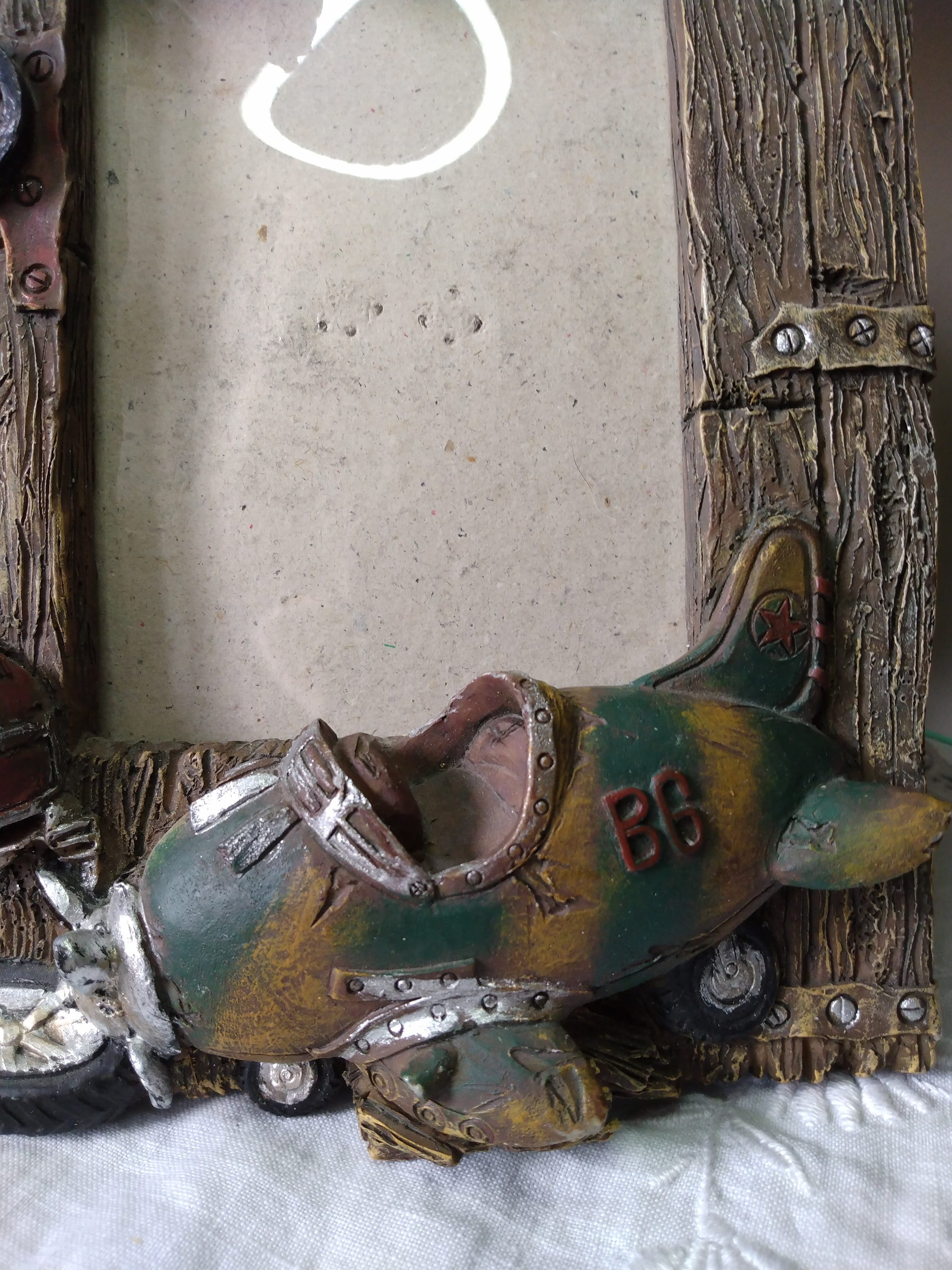 Vintage Resin B6 Airplane Aviatar Picture Photo Frame 3x4 Kids Frame - Etsy