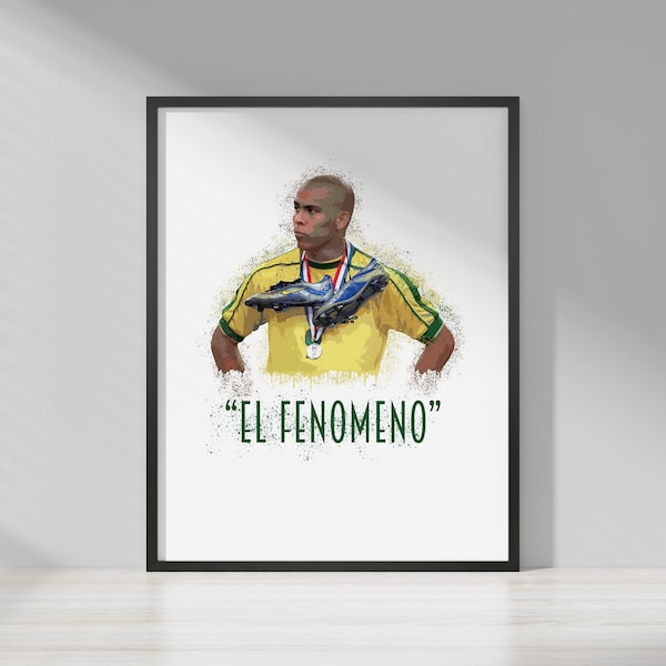 R9 Ronaldo Print - Etsy