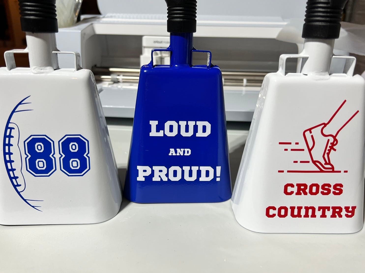 Team Spirit Cowbell for Football Hockey Baseball Softball - Etsy