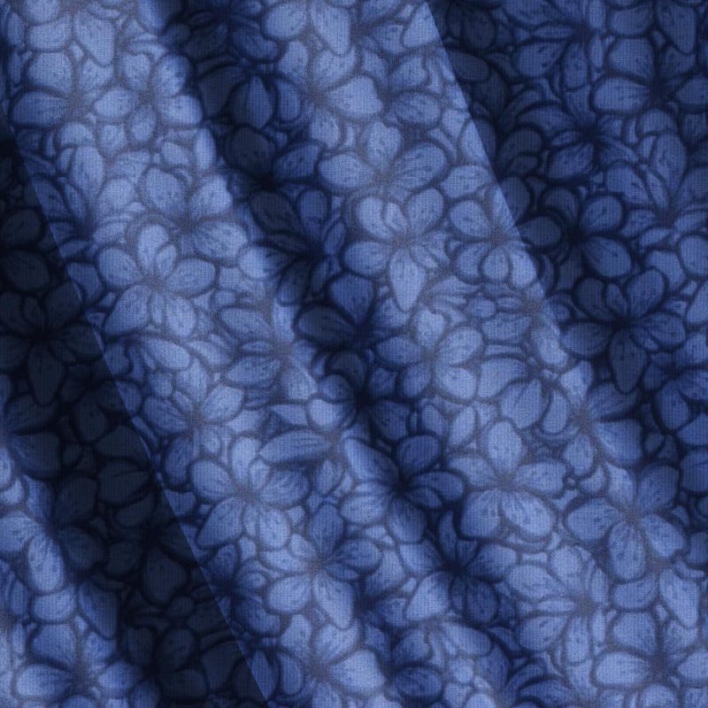 Dark Blue Fabric - Etsy