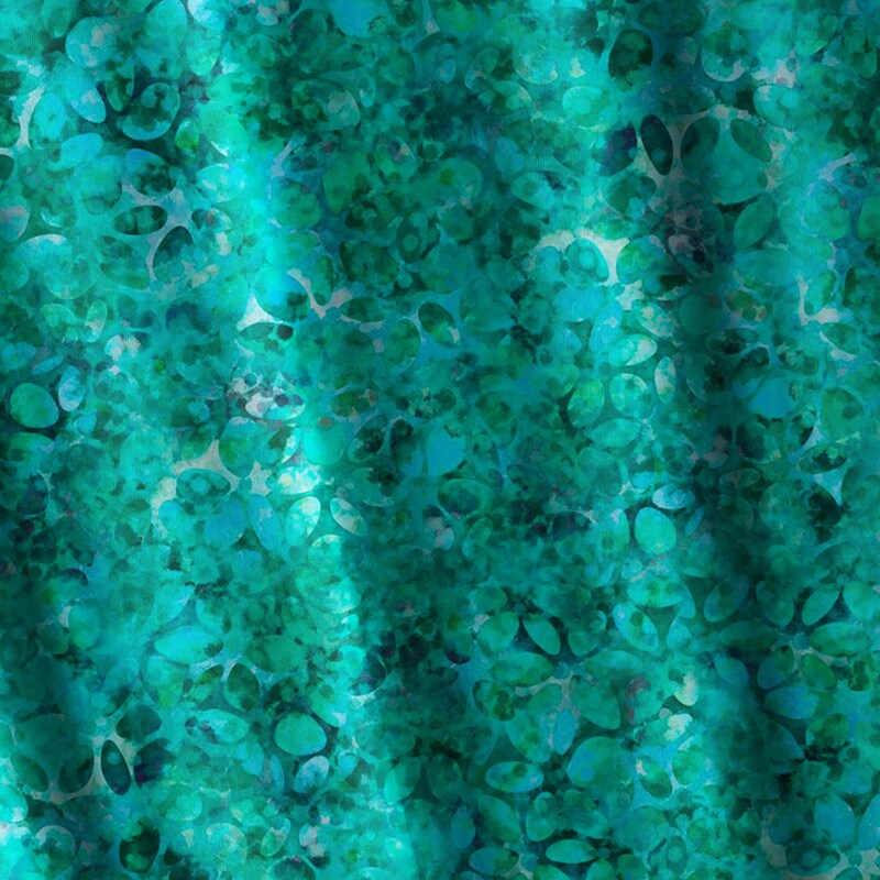 Blue Green Fabric - Etsy